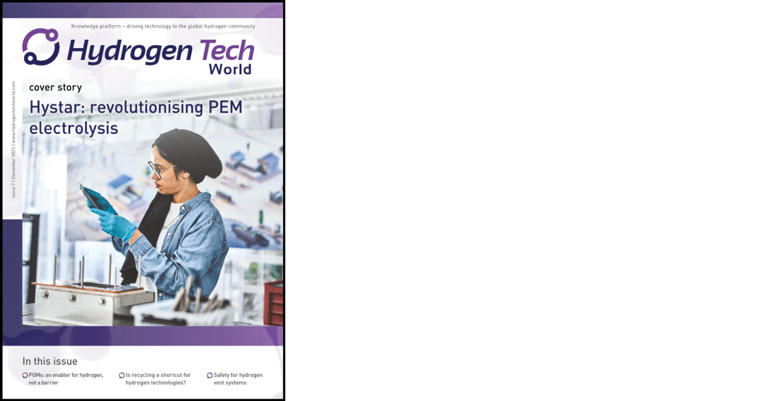 Hystar featured in Hydrogen Tech World - Hystar
